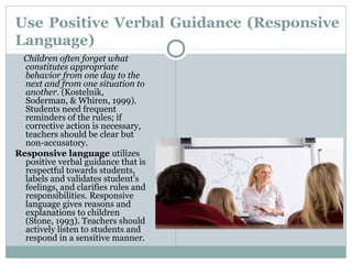 Basic guidance techniques for teachers | PPT