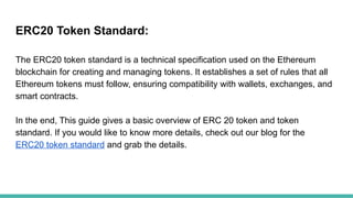 Basic guide for ERC20 token development.pptx