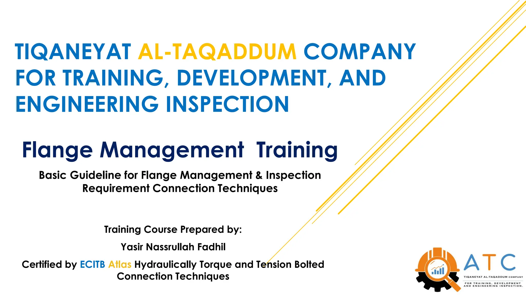 Basic Guideline for Flange Management & Inspection Requirement - ATC ...