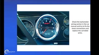 Basic Guidelines for Tachometer Troubleshooting | PPT