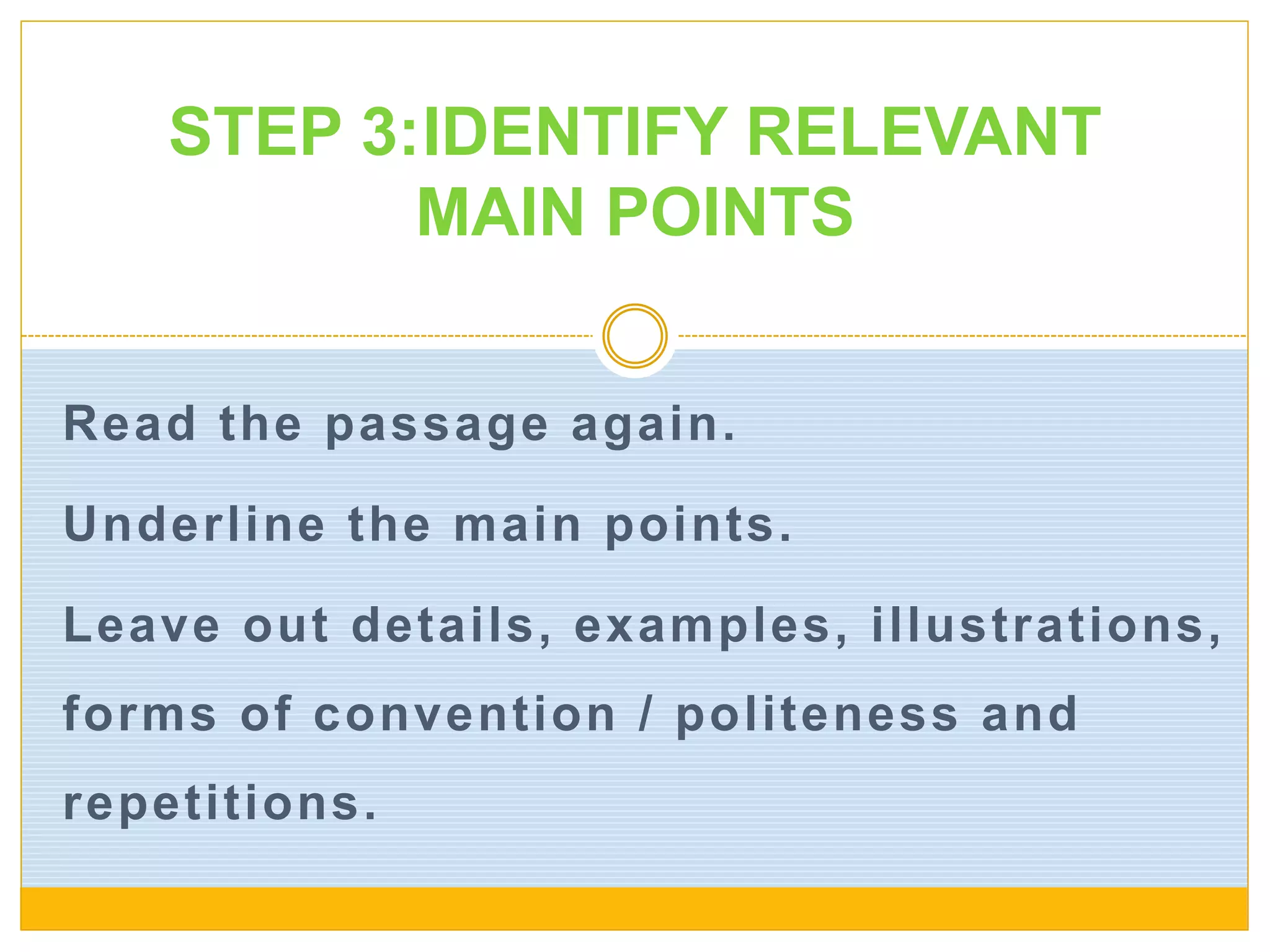 Basic guidelines for writing summaries | PPTX