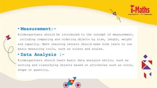 Basic Guide of -Kindergarten math program | PPT
