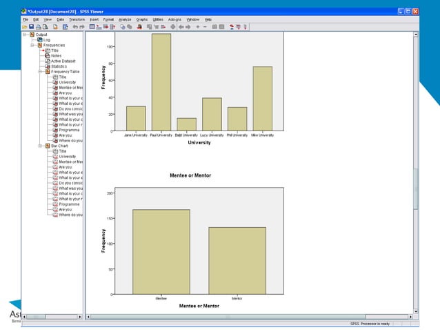Basic guide to SPSS | PPT