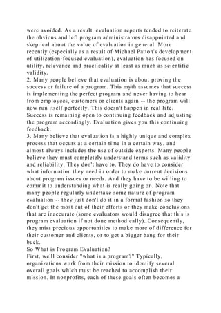 Basic Guide to Program Evaluation (Including Outcomes Evaluation).docx