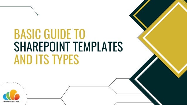 Basic Guide to SharePoint Templates and Its Types.pdf