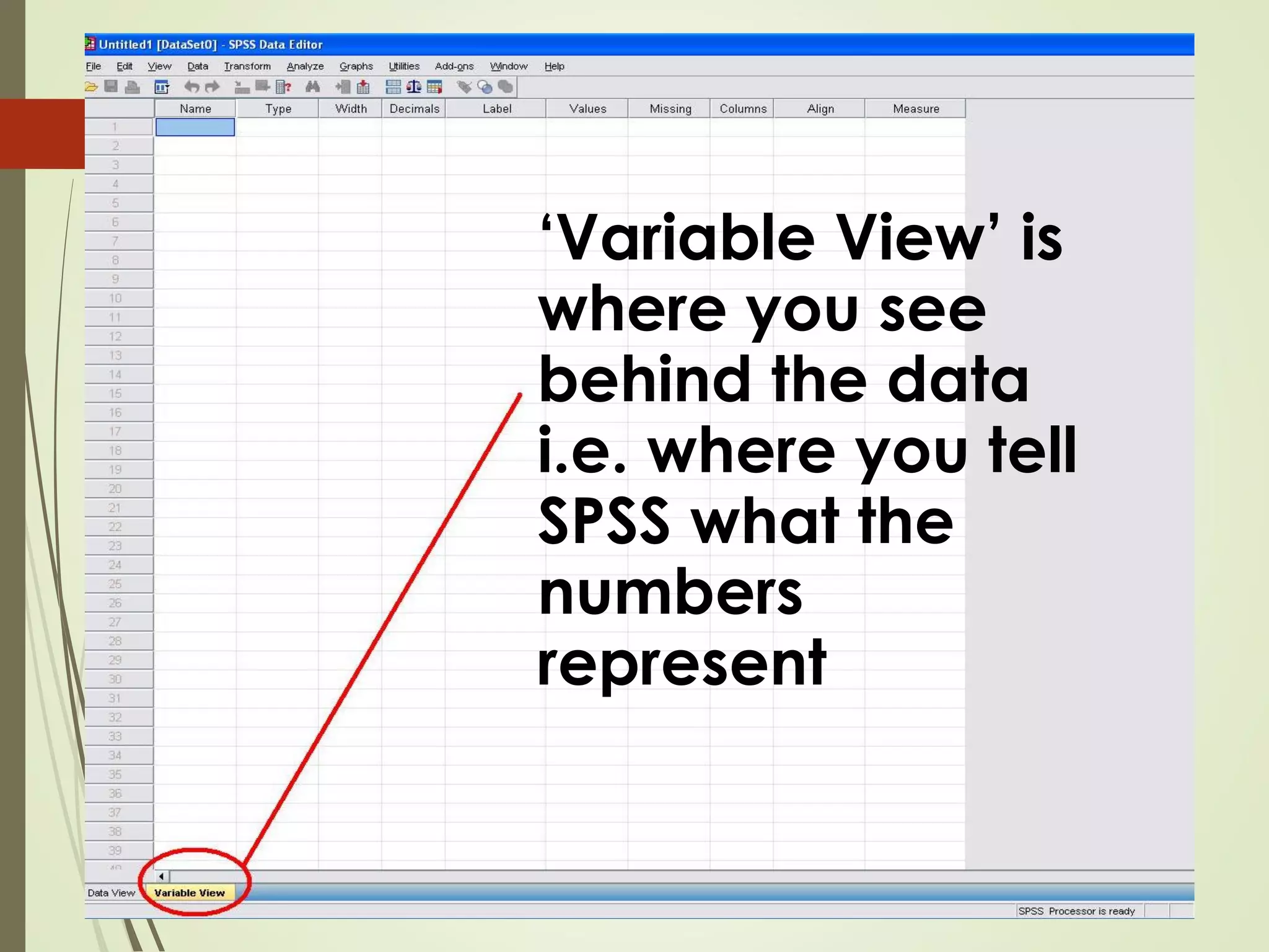 Basic guide to spss | PPT