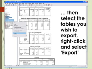 Basic guide to spss | PPT