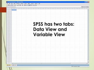Basic guide to spss | PPT