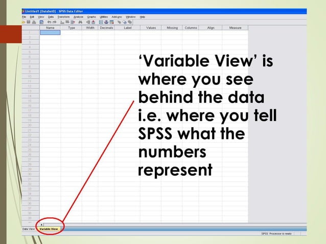 Basic guide to spss | PPT