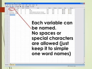 Basic guide to spss | PPT
