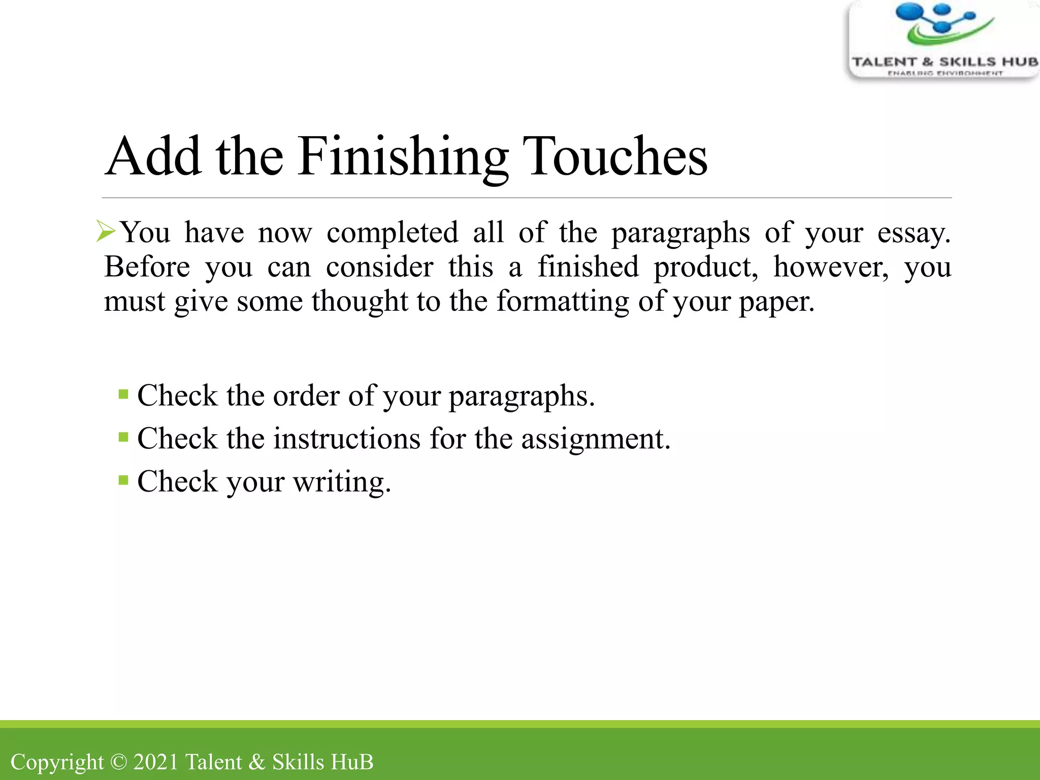 Basic Guide to Writing an Essay | PPT | Education