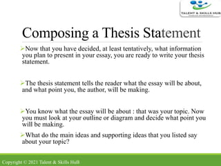 Basic Guide to Writing an Essay | PPT | Education
