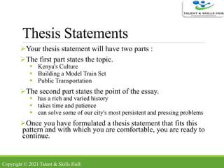 Basic Guide to Writing an Essay | PPT