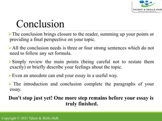Basic Guide to Writing an Essay | PPT