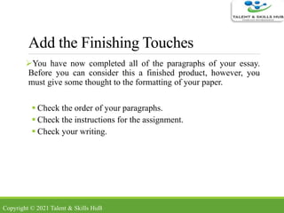 Basic Guide to Writing an Essay | PPT