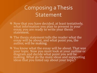 Basic guide to writing an essay | PPTX