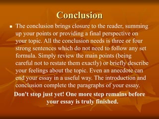 Basic Guide to Writing an Essay[1].ppt