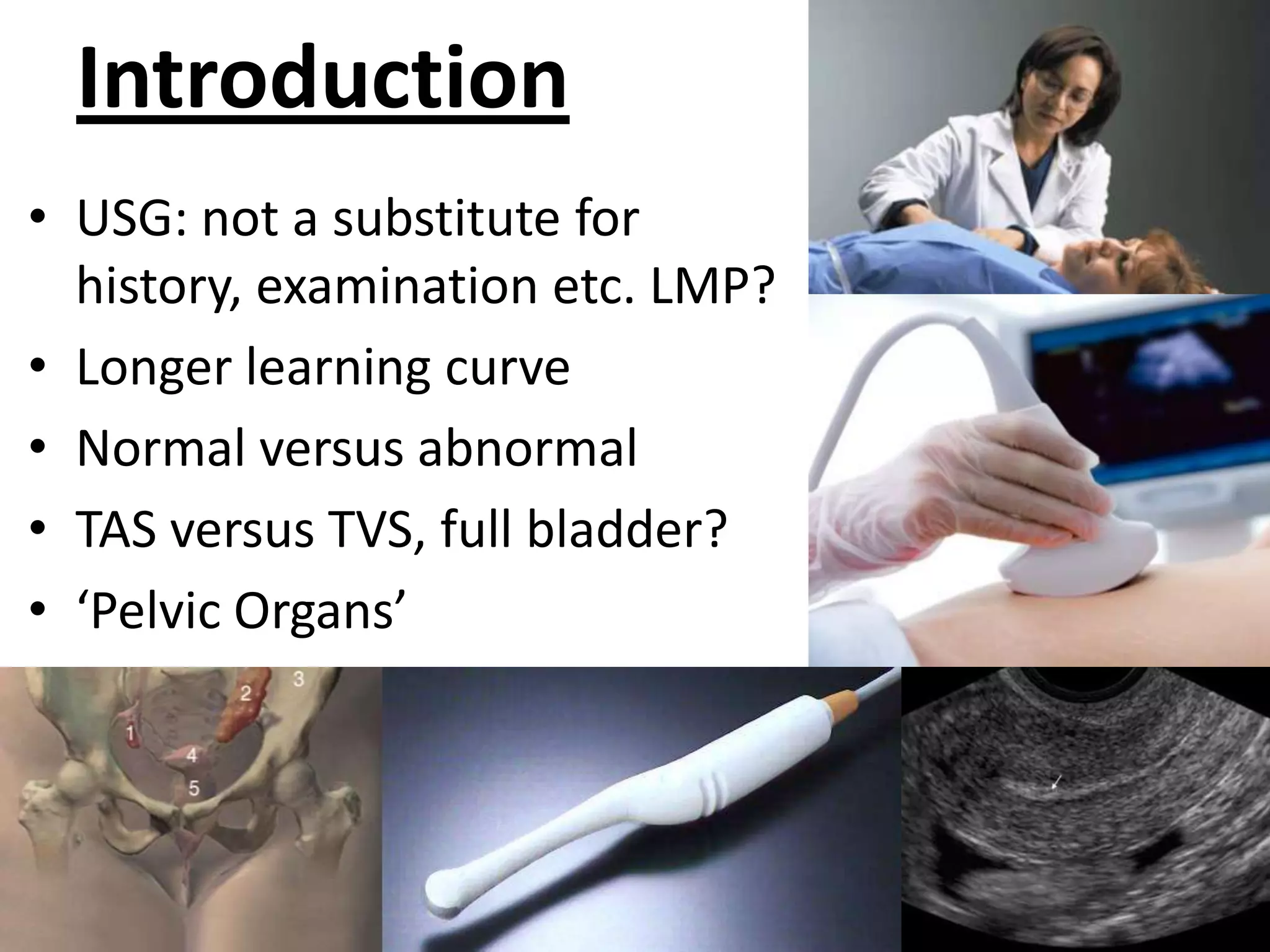 Basic gynae ultrasound | PPTX