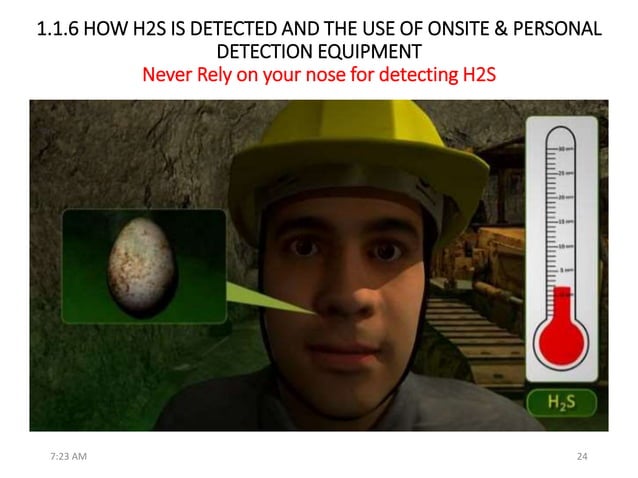 Basic H2S training | PPTX | Lung and Respiratory Health | Diseases and ...