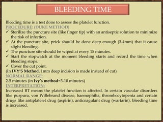 Basic haematology technique | PPTX