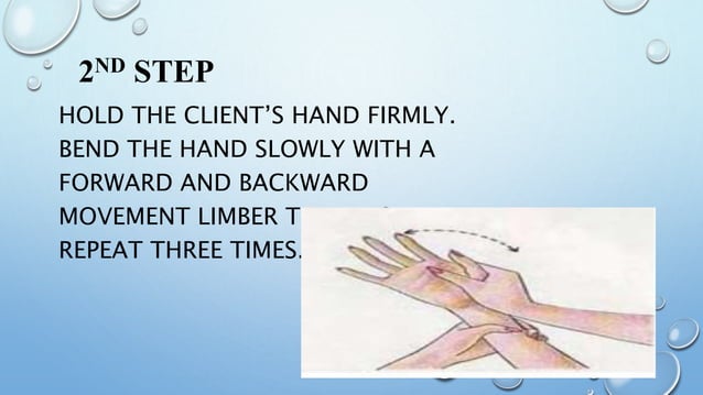 Basic Hand and Arm Massage Techniques TLE8.pptx | Physical Therapy ...