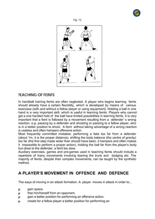 Basic handball methods | PDF