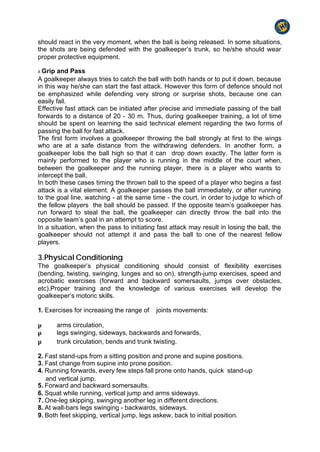 Basic handball methods | PDF