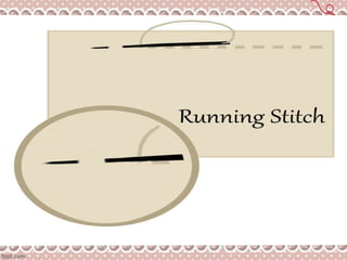 Basic hand stiches | PPT