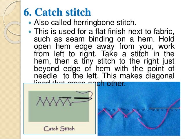 Basic Hand Stitches