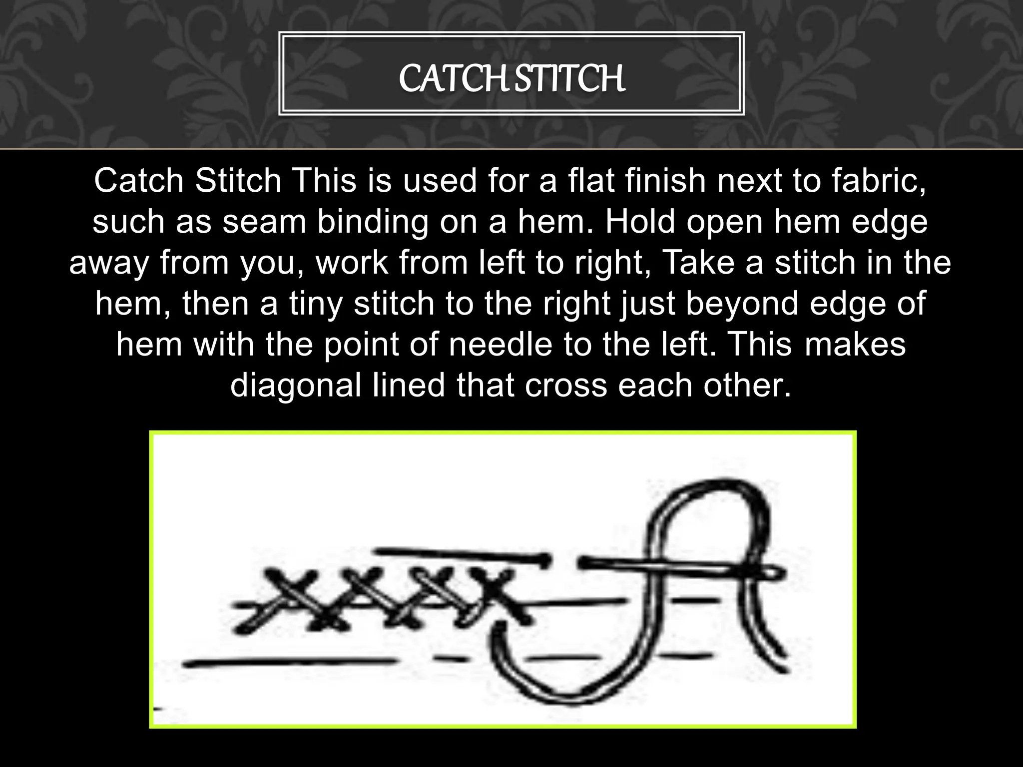 Basic Hand Stitches (Handicraft Exploratory).pptx