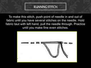 Basic Hand Stitches (Handicraft Exploratory).pptx