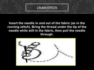 Basic Hand Stitches (Handicraft Exploratory).pptx