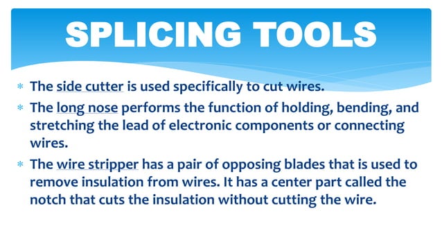 A Presentation about the Basic Hand Tool in TLE 6 Industrial Arts | PPTX