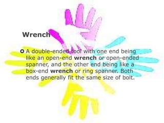 BASIC HAND TOOLS | PPTX