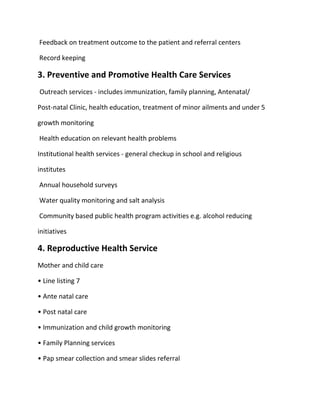 Basic health unit | DOCX
