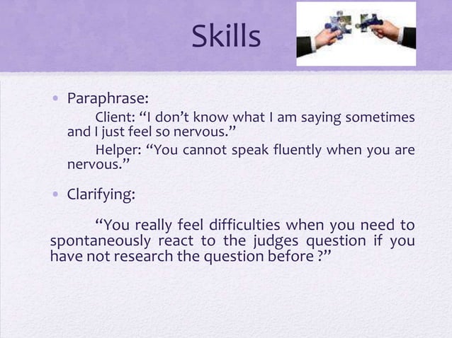 Basic helping skills 26741 | PPT