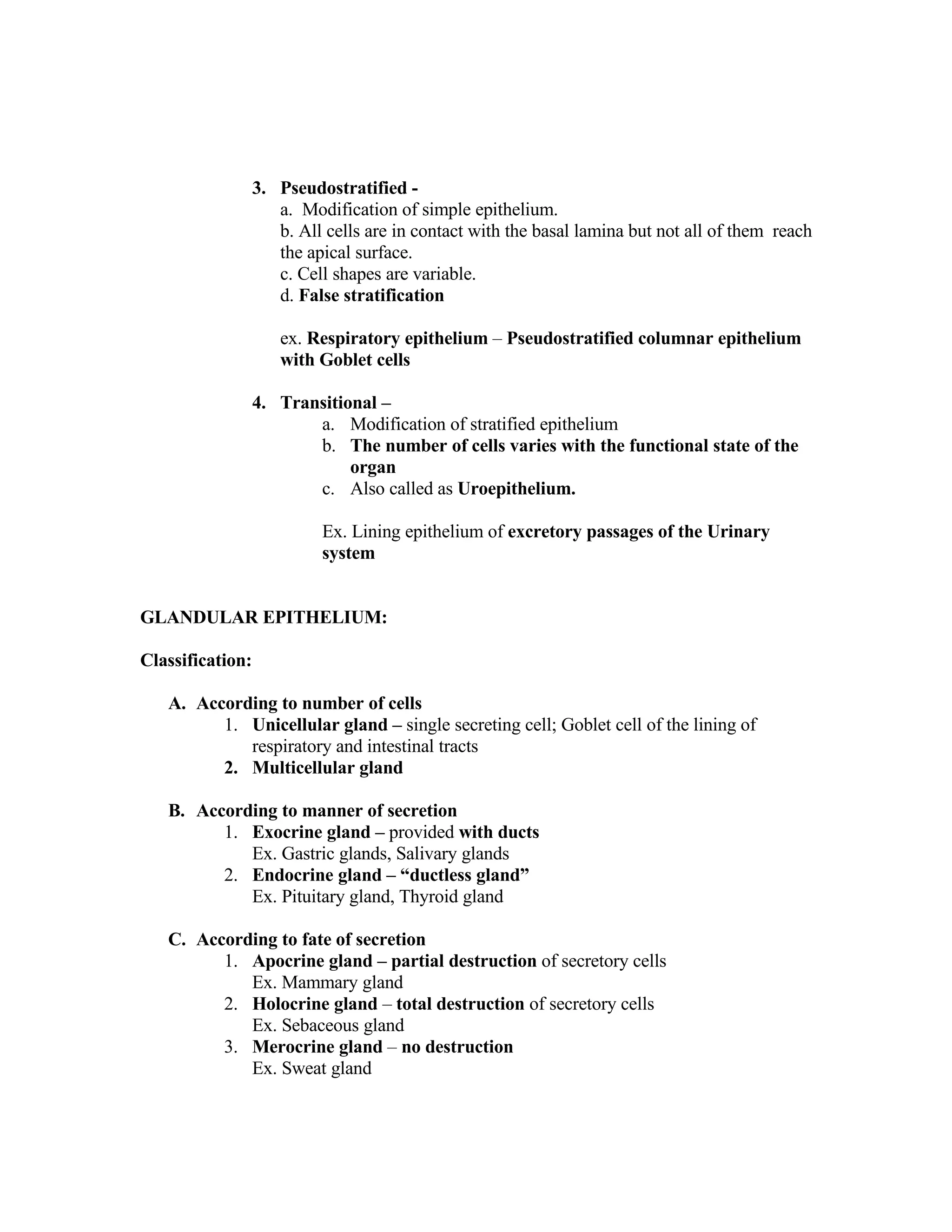 Basic Histology | DOC