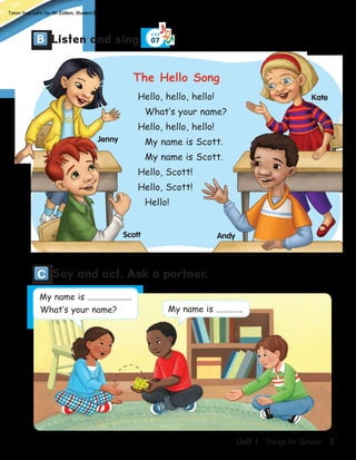 Basic homework introduzing yourself | PDF