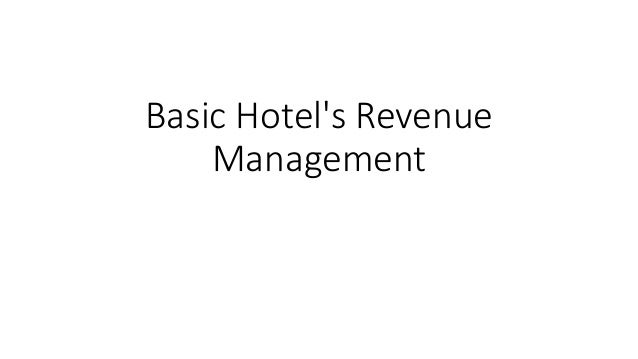 Basic Hotel's Revenue Management.pptx
