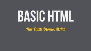 Pemrograman Web - HTML | PDF