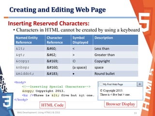 Basic html structure | PPTX