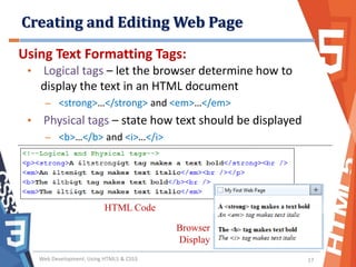 Basic html structure | PPT