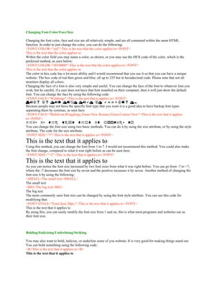 Basic html tutorial | PDF