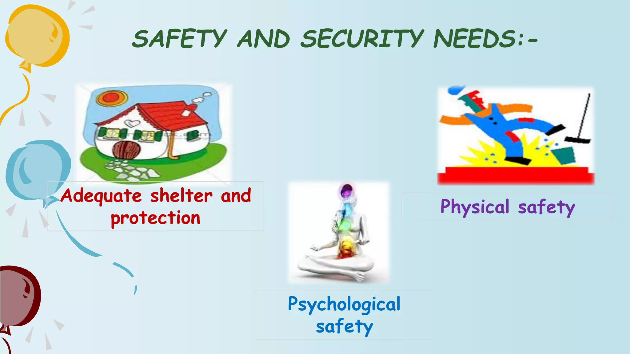 Basic human needs, growth and development | PPTX