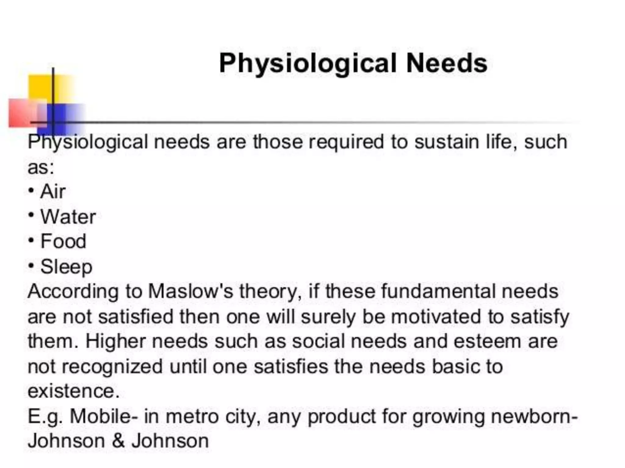 Basic human needs | PPT