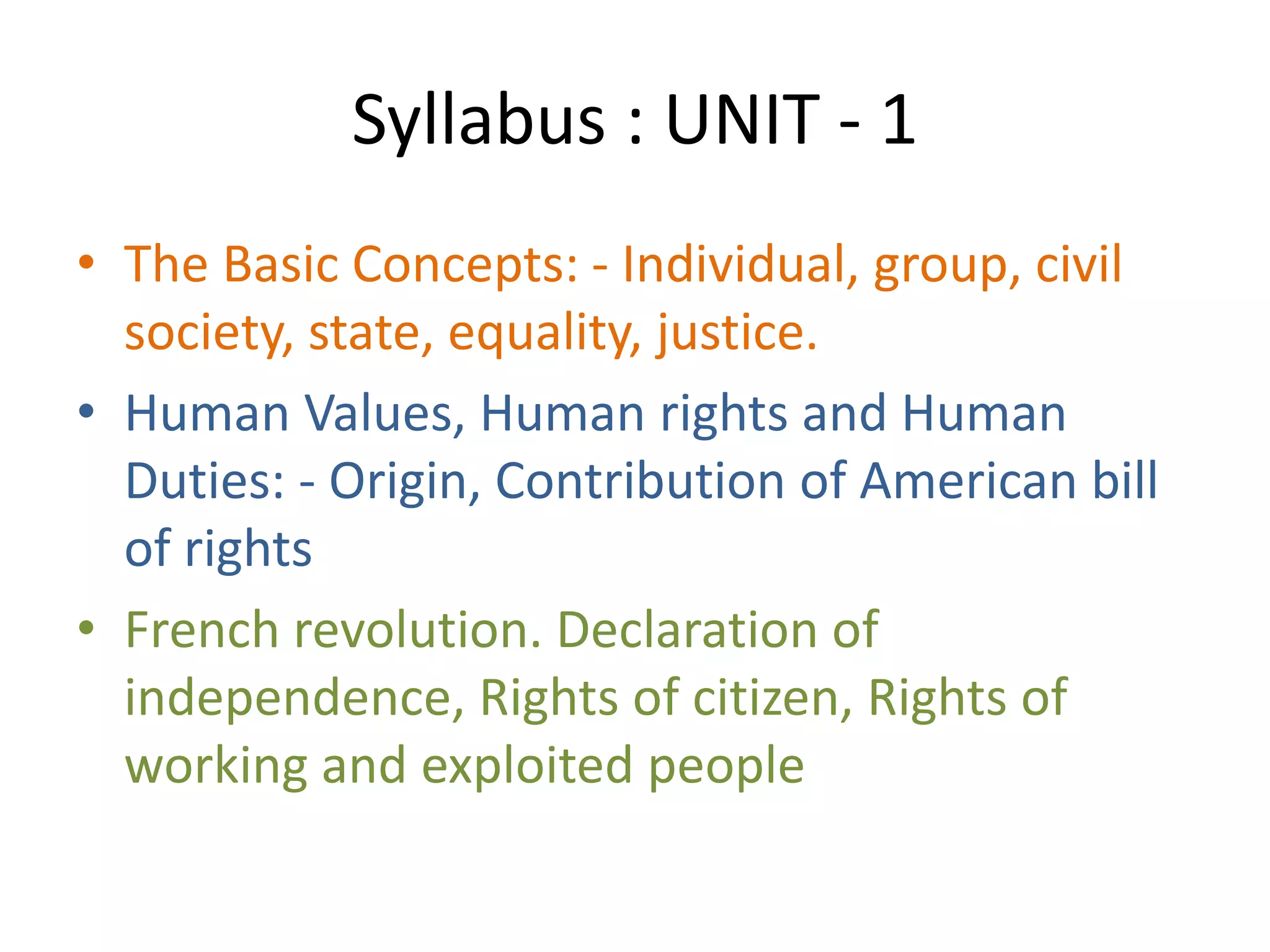 Basic Human Rights - unit -1.pptx