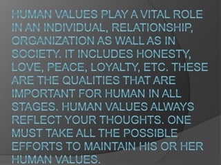 basic human values.pptx