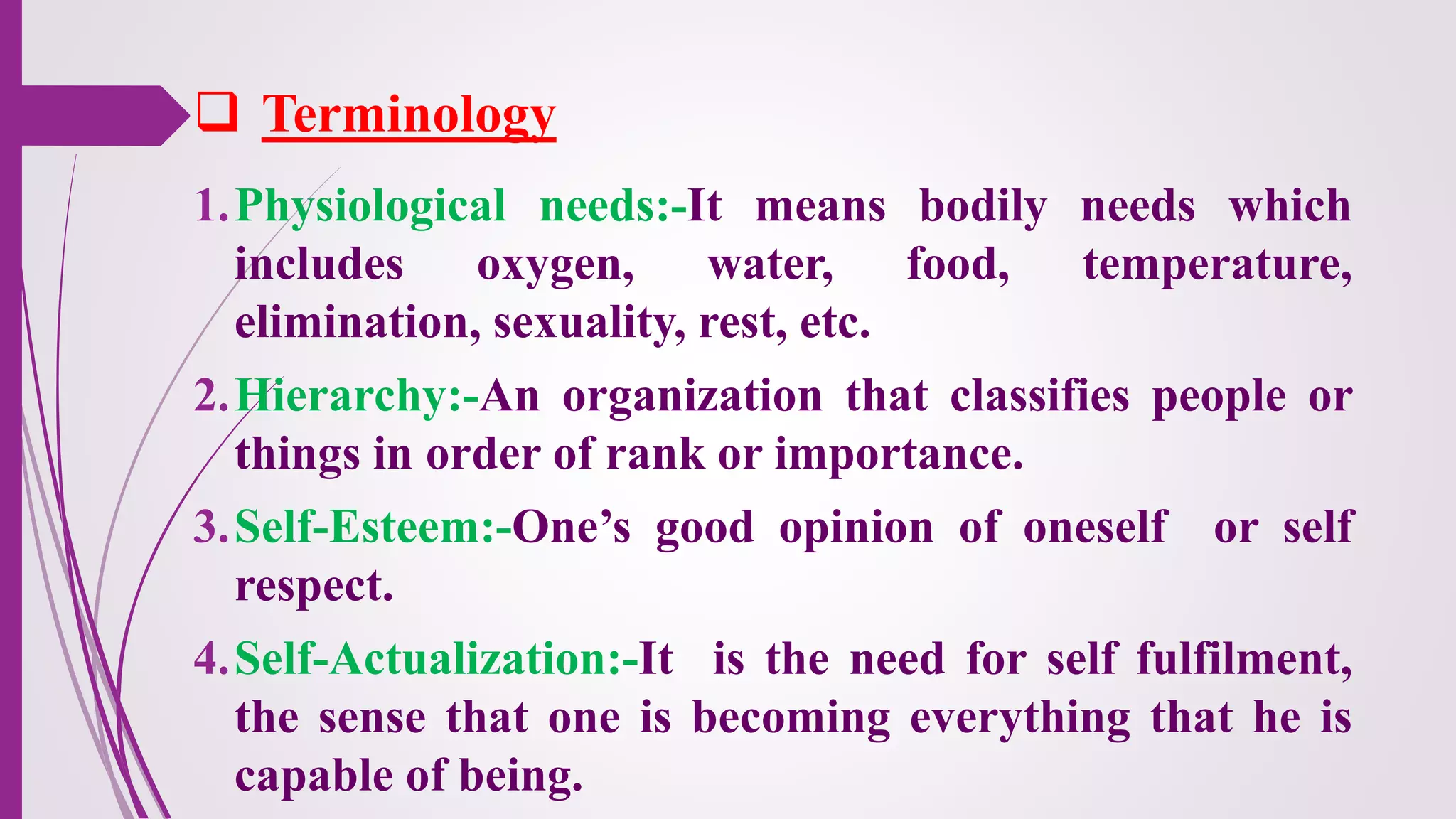 Details in Basic human need | PPTX