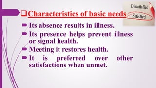 Details in Basic human need | PPTX