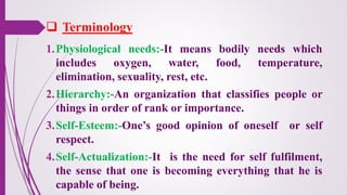 Details in Basic human need | PPTX